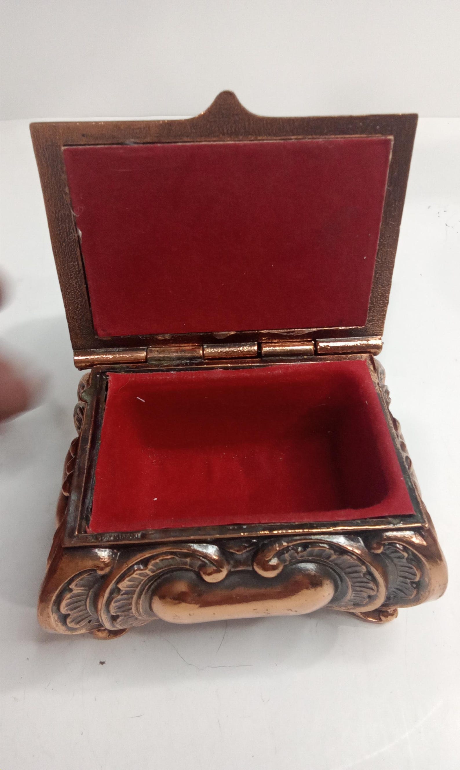 Mid Century Copper Cologne Trinket Box Made in West Germany - Etsy