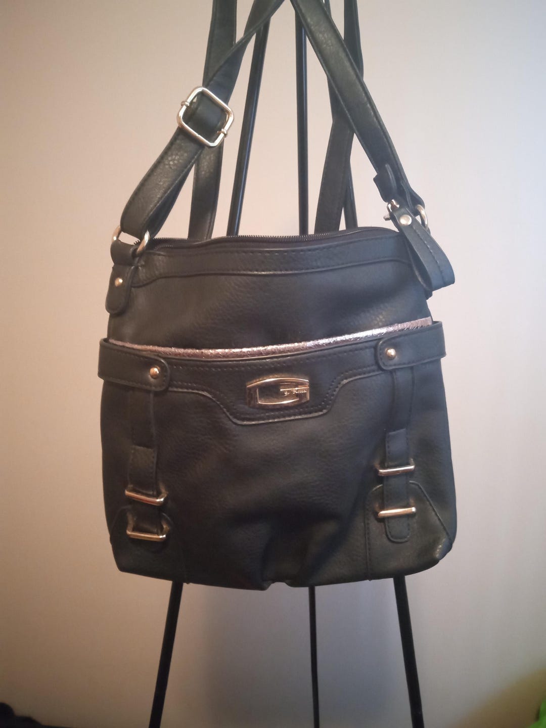 Vintage Leather Gussaci Italian Made Purse - Etsy