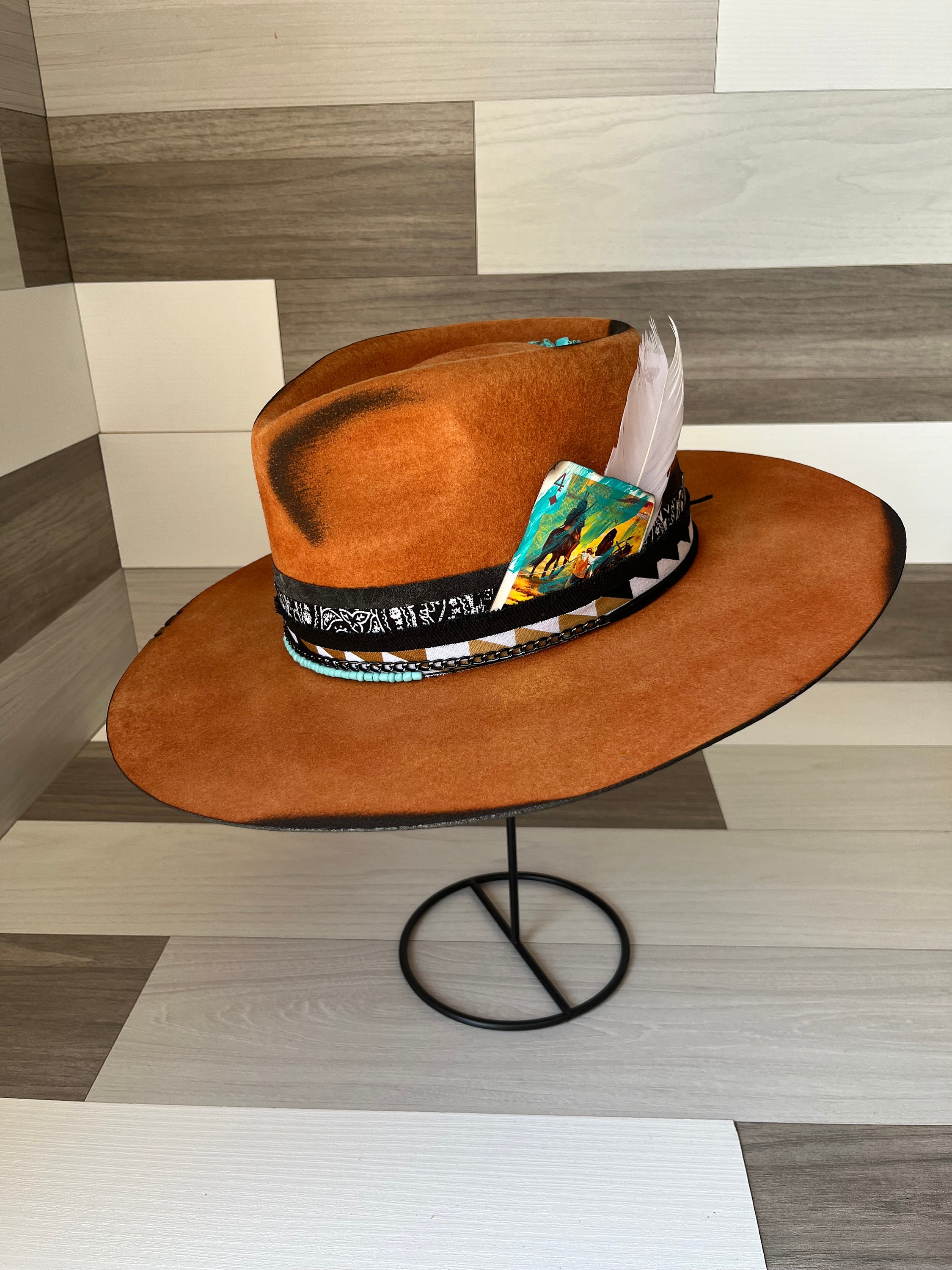 Santa Fe | Custom Felt Hat, Western Hat, Wide Brim Hat, Cowboy Hat ...