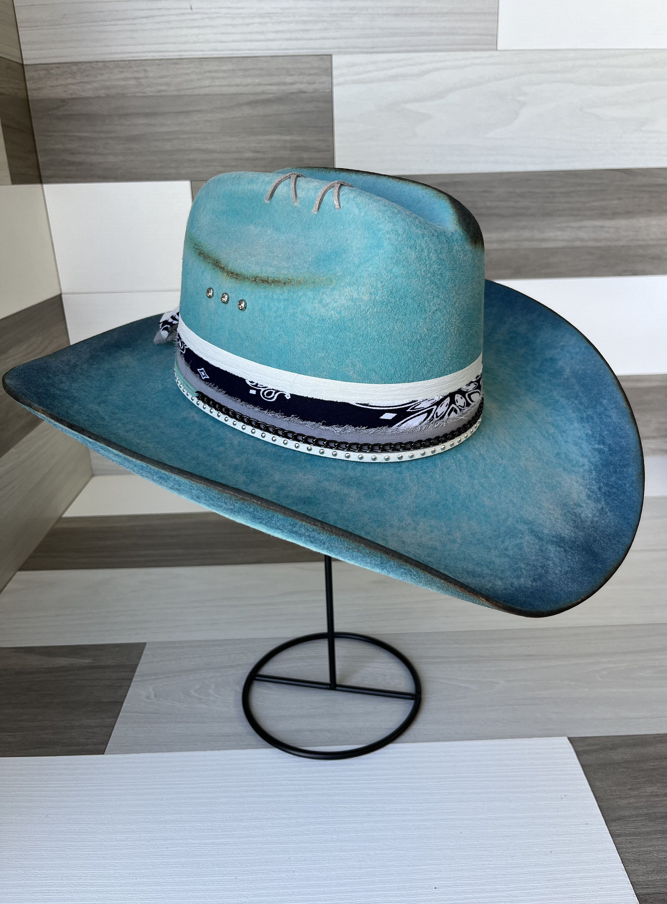 Seaside | Custom Cowboy Hat, Cowgirl Hat, Custom Burned Hat, Western ...