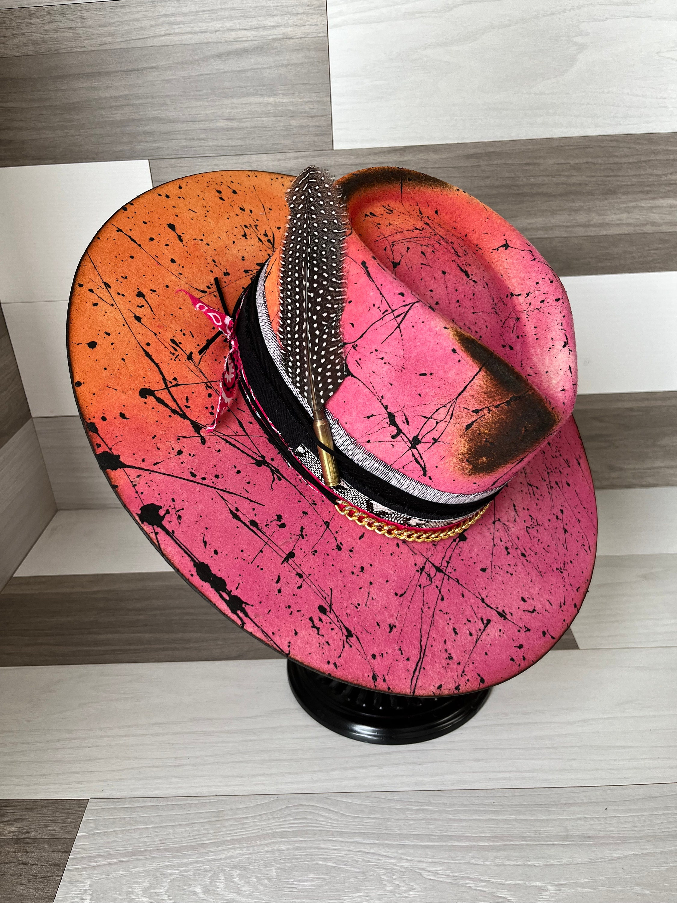 Rockstar | Custom Felt Hat, Western Hat, Wide Brim Hat, Cowboy Hat ...