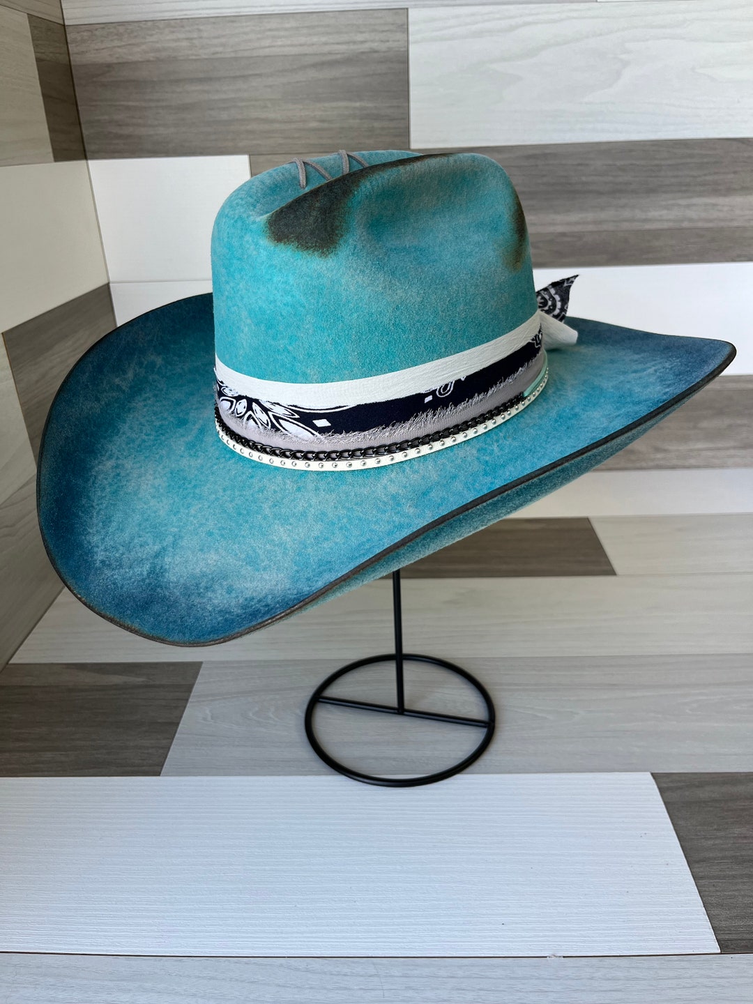 Seaside | Custom Cowboy Hat, Cowgirl Hat, Custom Burned Hat, Western ...