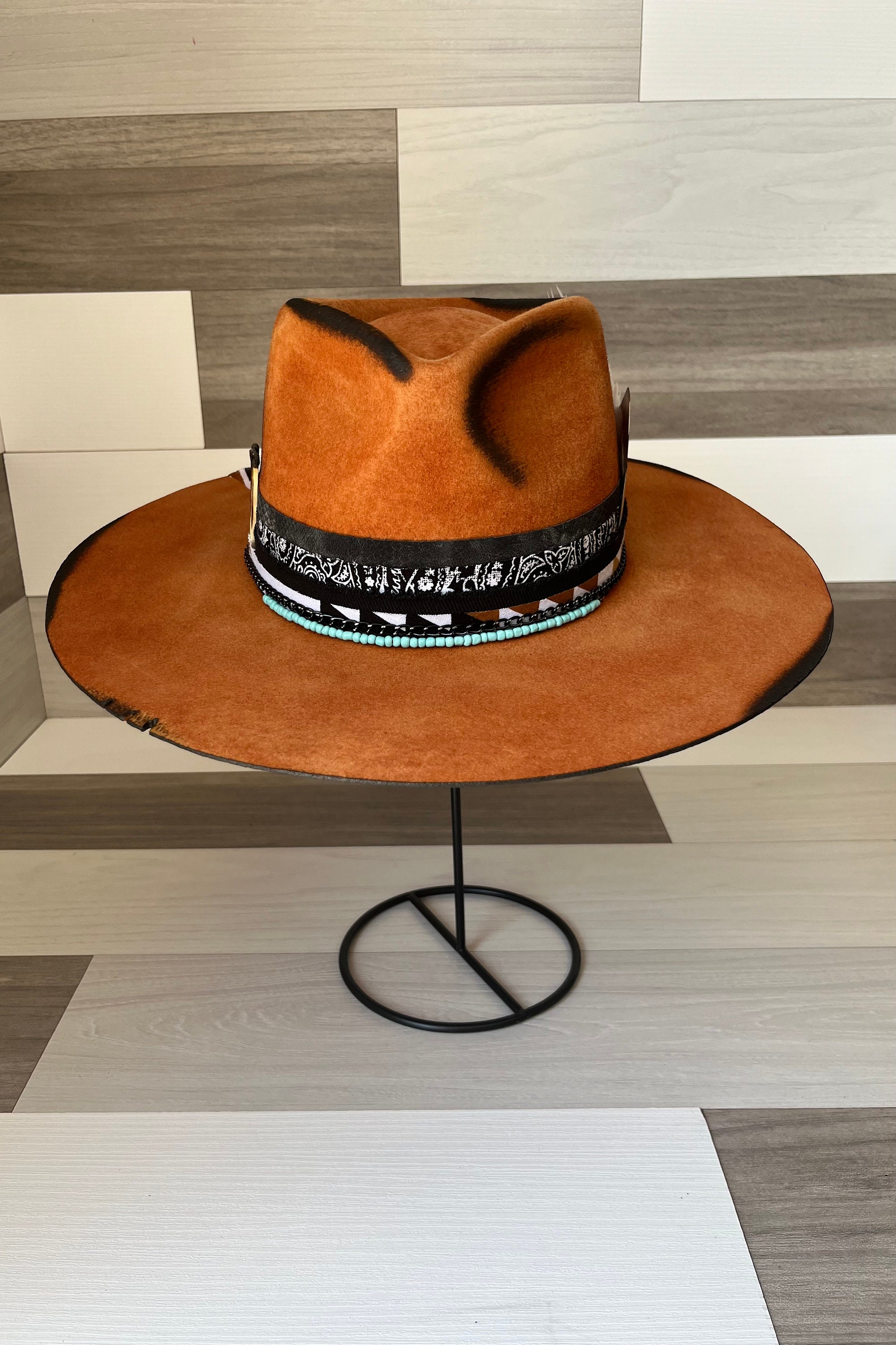 Santa Fe | Custom Felt Hat, Western Hat, Wide Brim Hat, Cowboy Hat ...