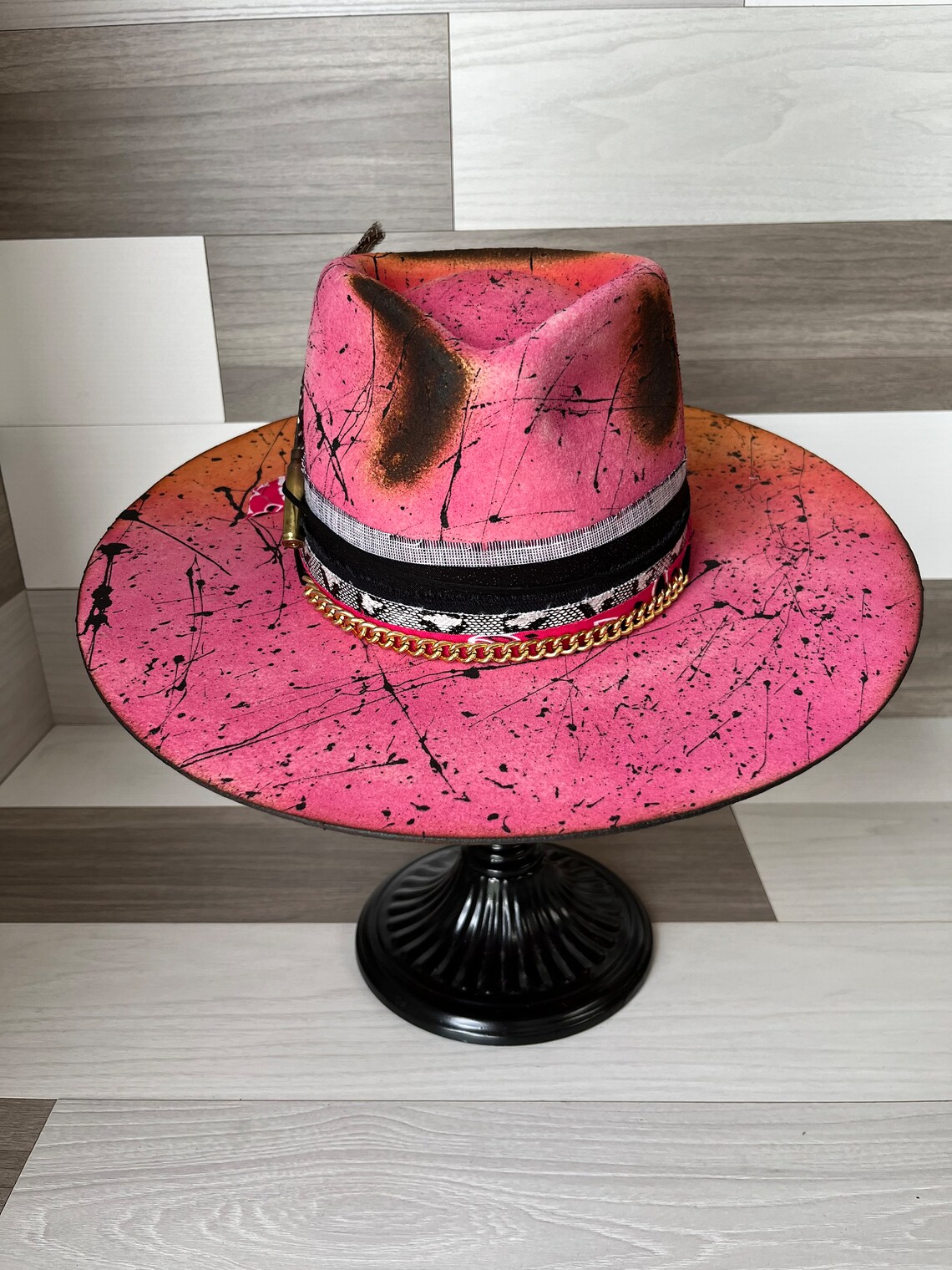 Rockstar | Custom Felt Hat, Western Hat, Wide Brim Hat, Cowboy Hat ...