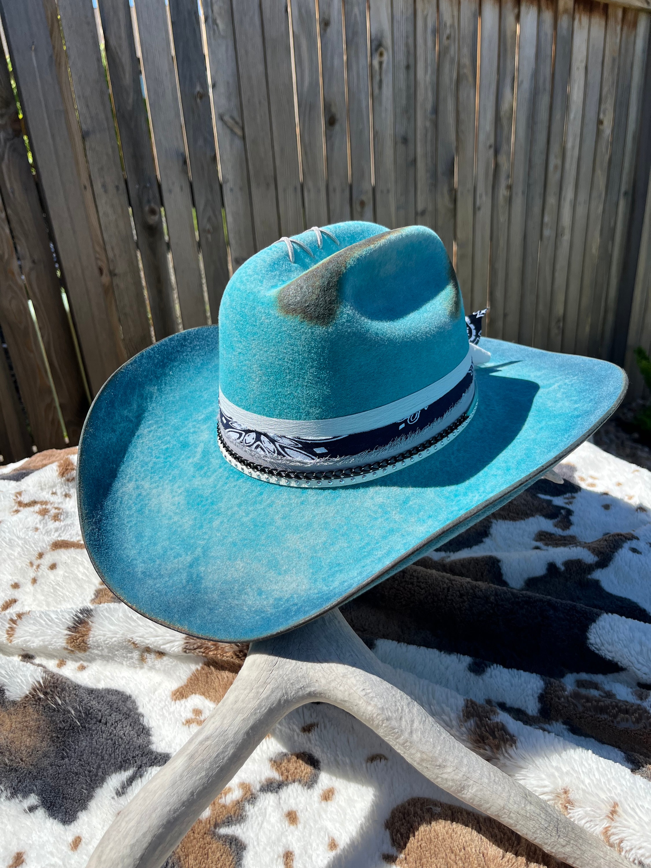 Seaside | Custom Cowboy Hat, Cowgirl Hat, Custom Burned Hat, Western ...