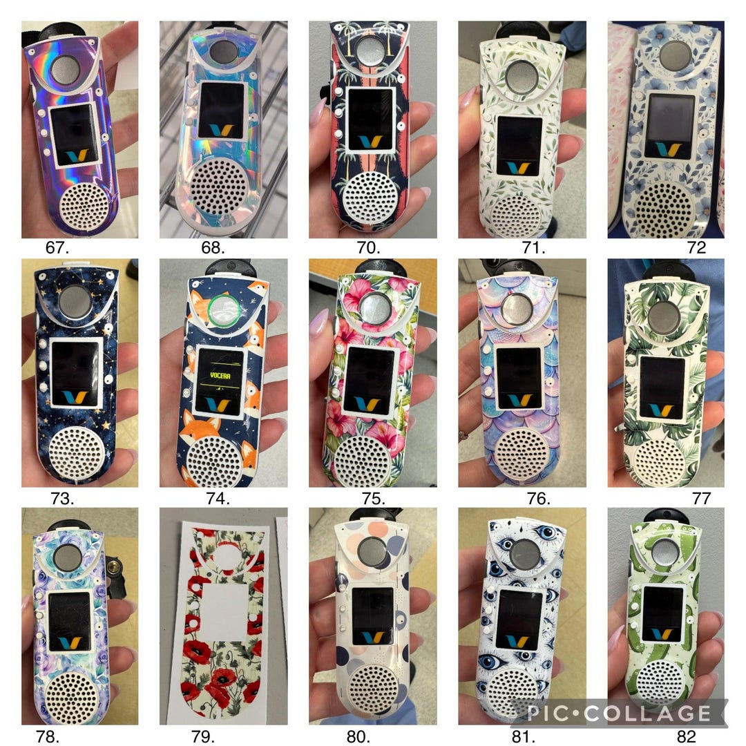 Halloween & Fall Vocera Skins - Sync Badge, Smart Badge, Slim B3000 Series and Mini Badge Styles ...