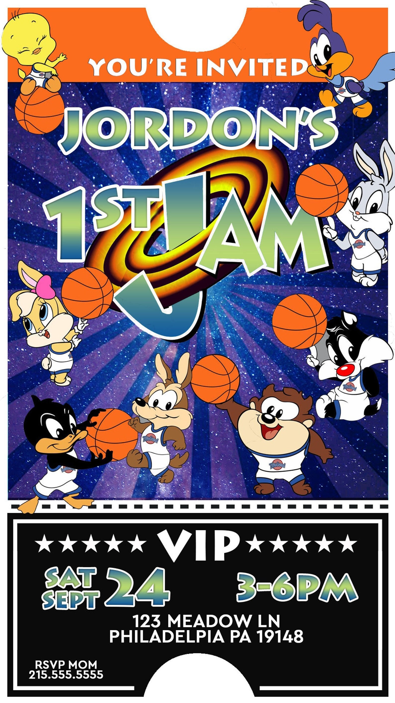 Jam Invite, Birthday Jam Birthday, Baby Jam Invite, TEXT Invite ...