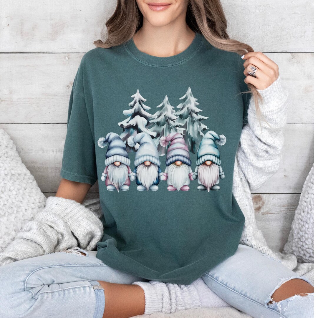 Winter Gnomes Shirt Cozy Gnomes Comfort Colors Shirt - Etsy