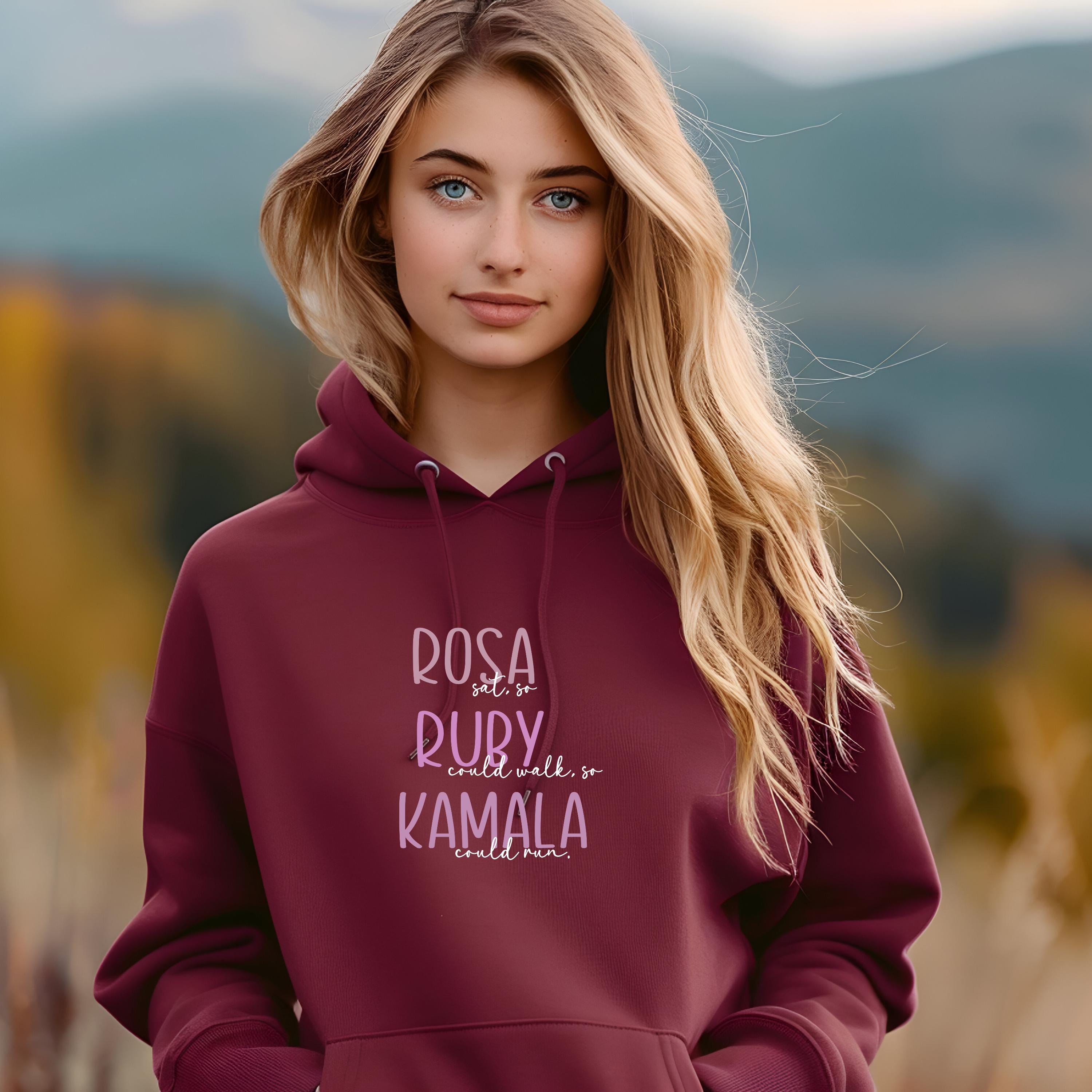 Rosa Sat, so Ruby Could Walk, so Kamala Could Run ! Shirt Kamala Harris ...