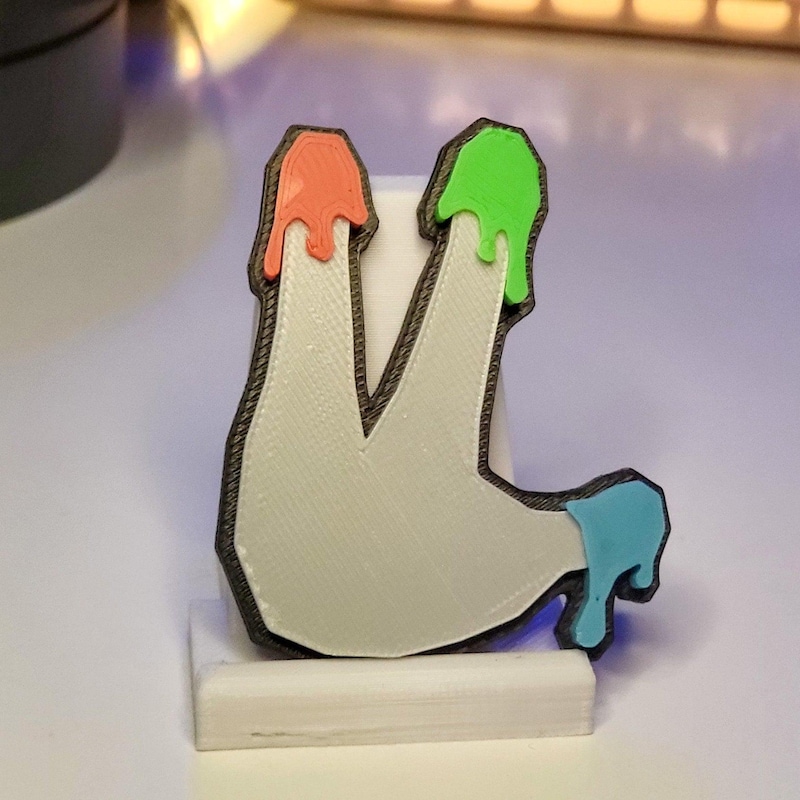 Finger Painter Badge - Etsy
