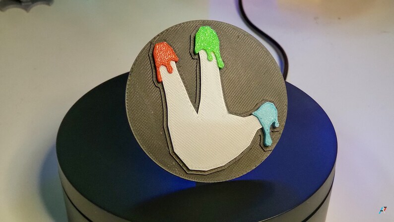 Finger Painter Badge Gorilla Tag VR Game Cosmetic - Etsy