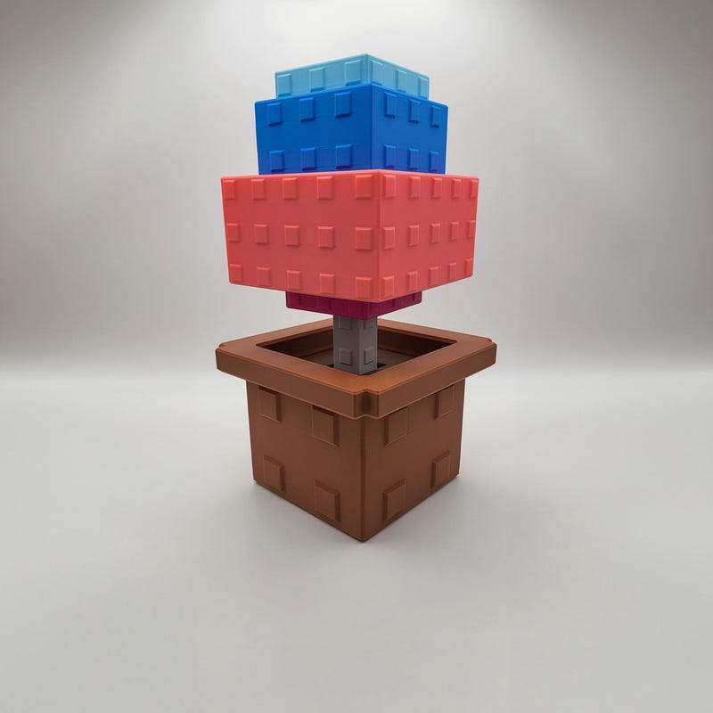 Candy Blossom Grow a Garden Papercraft Printable - Etsy Canada