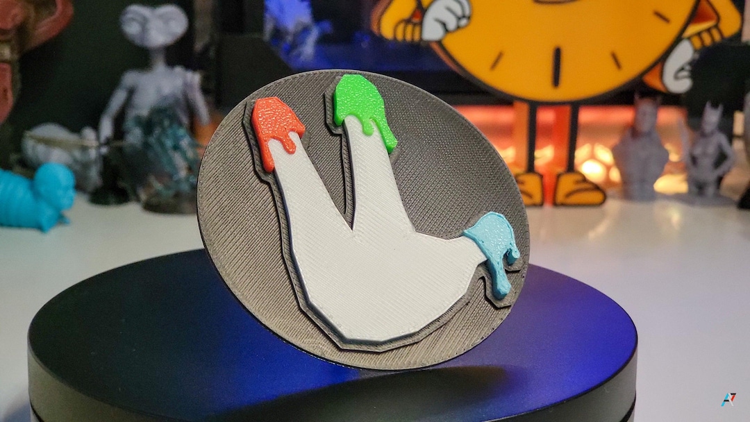 Gorilla Tag - Finger Painter Badge Cosmetic - Fan Art - Etsy