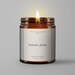 Editable Candle Label Template | Minimal Style Candle Label ...