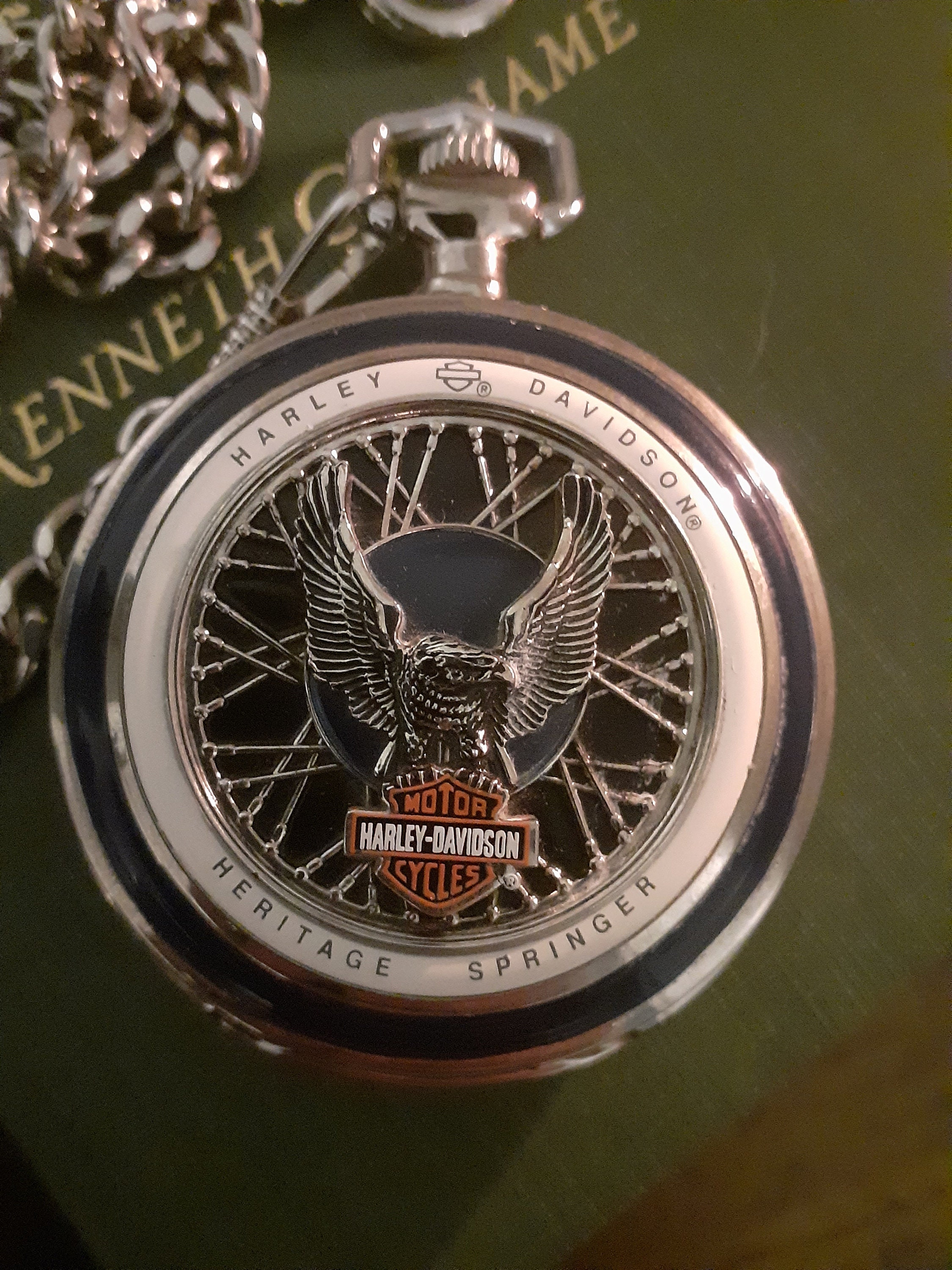 Mens Pocket Watch, Vintage Pocket Watch, Silver Chain Pocket Watch ...