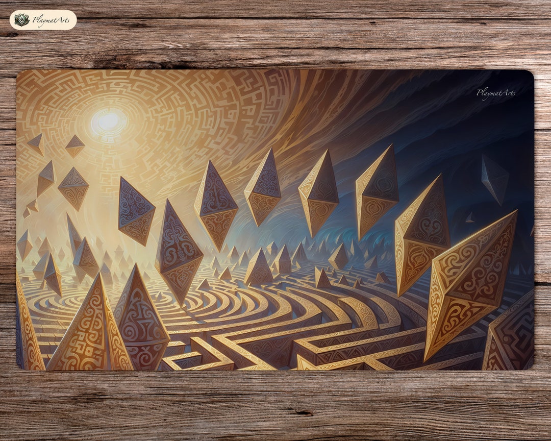 Ugin's Labyrinth - 24"x14" - Playmat MTG - Board Game Mat for TCG - Etsy