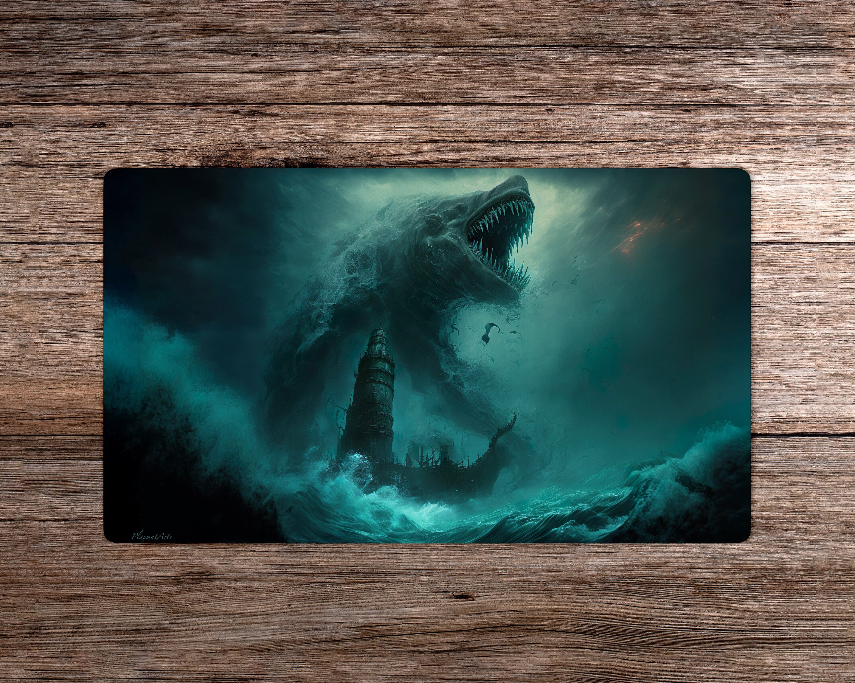Curse of the Siren - 24"x14" - Playmat MTG - Board Game Mat for TCG - Etsy