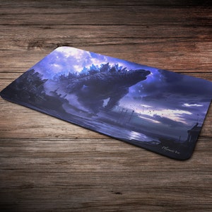 Godzilla - 24"x14" - Playmat MTG - Board Game Mat for TCG - Etsy