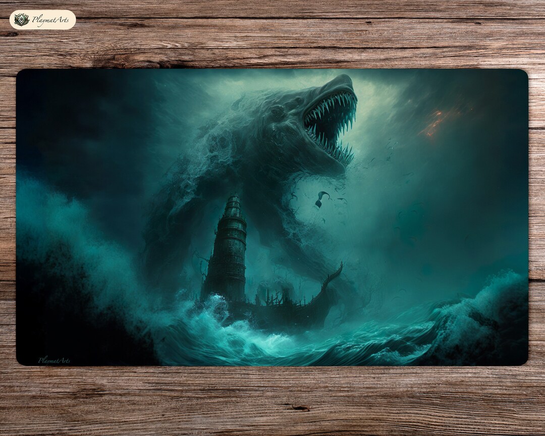 Curse of the Siren - 24"x14" - Playmat MTG - Board Game Mat for TCG - Etsy