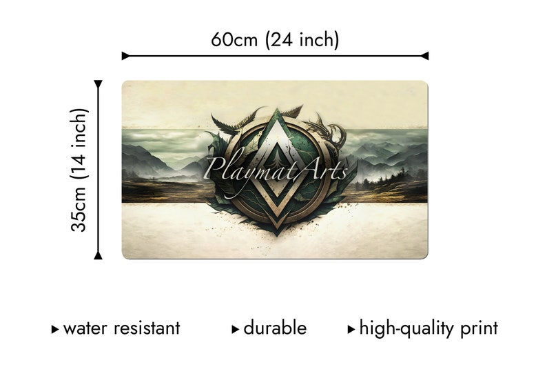 Vortex of the Deep - 24"x14" - Playmat MTG - Board Game Mat for TCG - Etsy