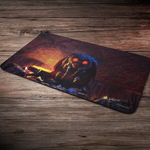 All Hail the Mothman - 24"x14" - Playmat MTG - Board Game Mat for TCG ...