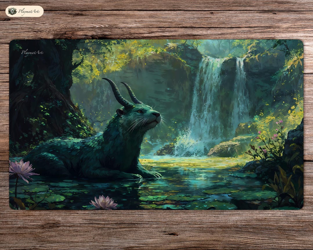 Elusive Otter - 24"x14" - Playmat MTG - Board Game Mat for TCG - Etsy