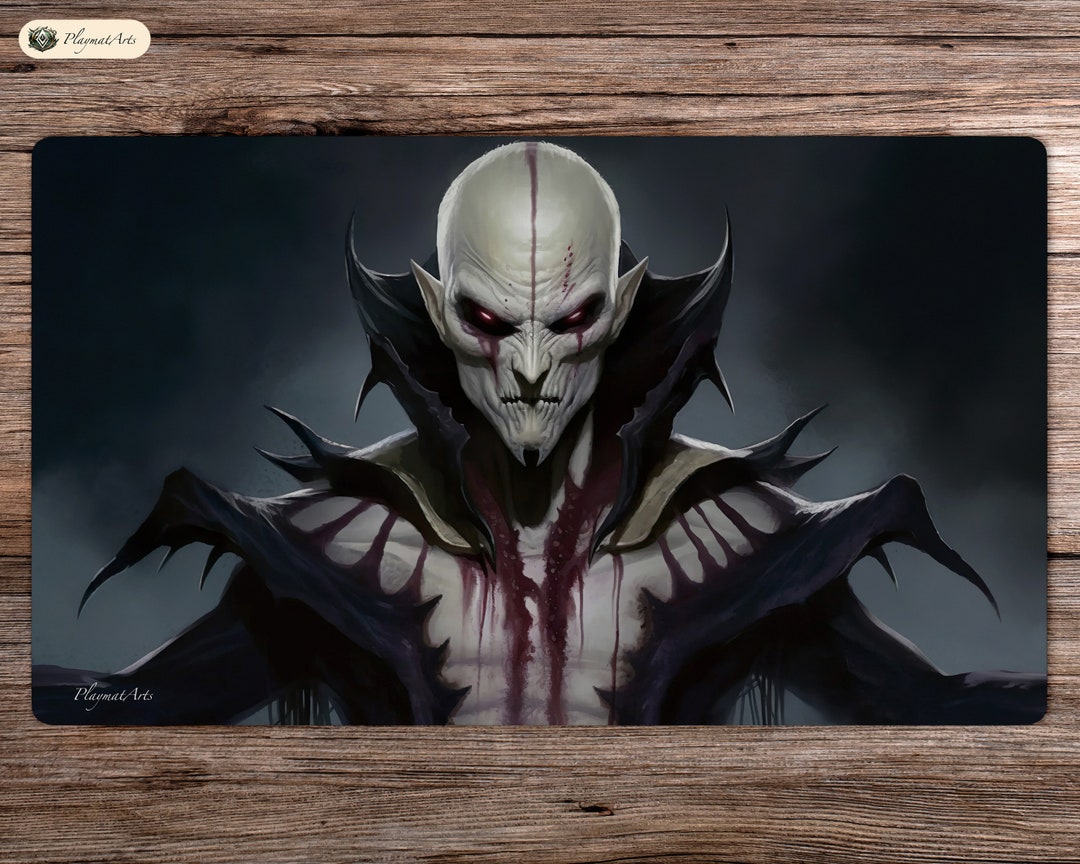Behind the Mask of Kalitas - 24"x14" - Playmat MTG - Board Game Mat for ...