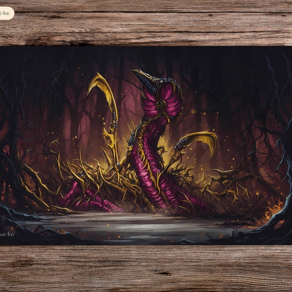 Mtg Sliver Playmat - Etsy