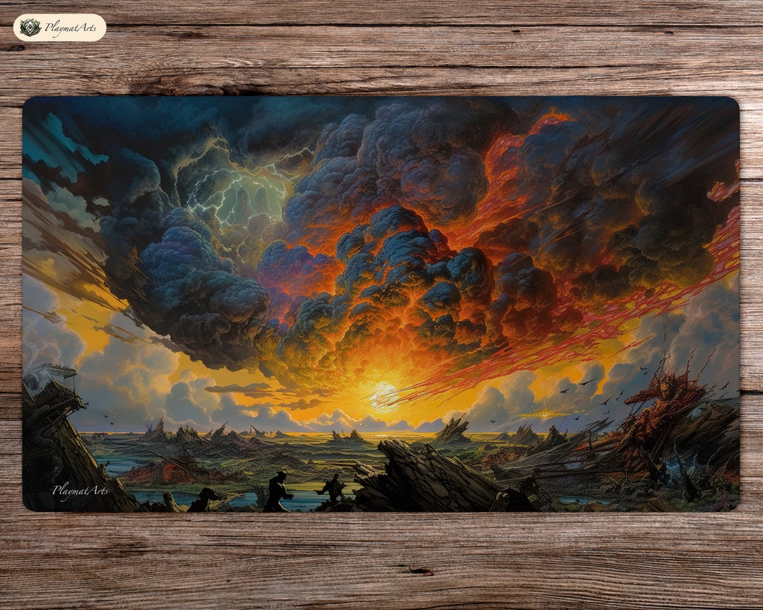 Impending Doom - 24"x14" - Playmat MTG - Board Game Mat for TCG - Etsy