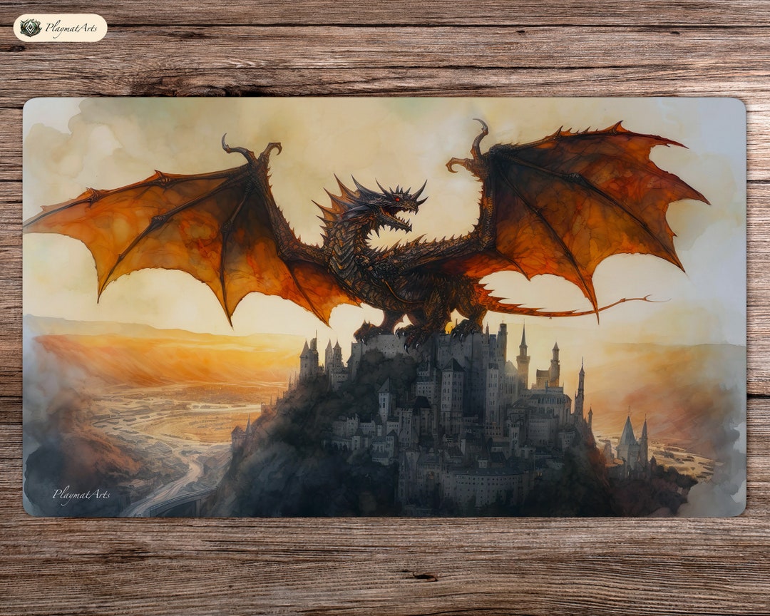 Guardian of the Citadel - 24"x14" - Playmat MTG - Board Game Mat for ...