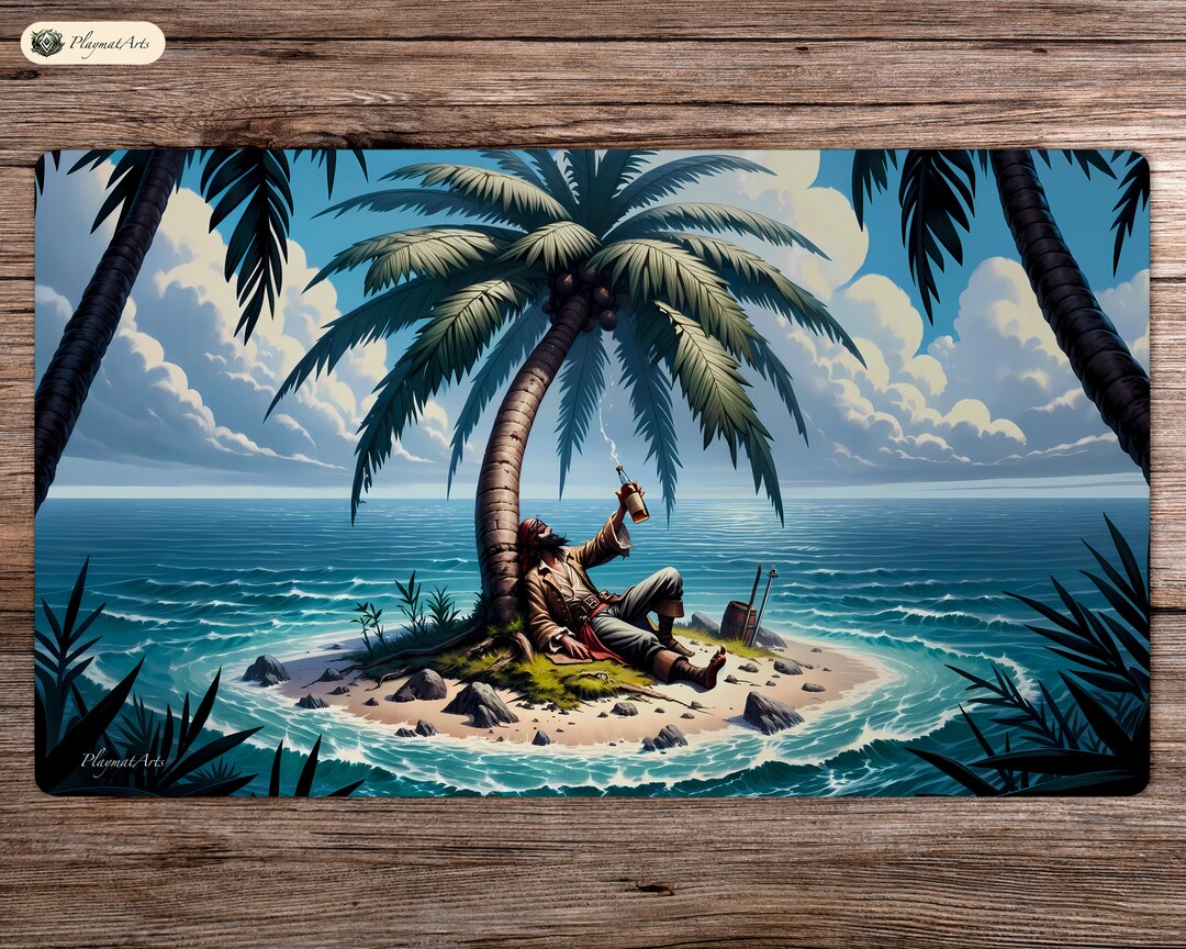 Stranded Drunk - 24"x14" - Playmat MTG - Board Game Mat for TCG - Etsy