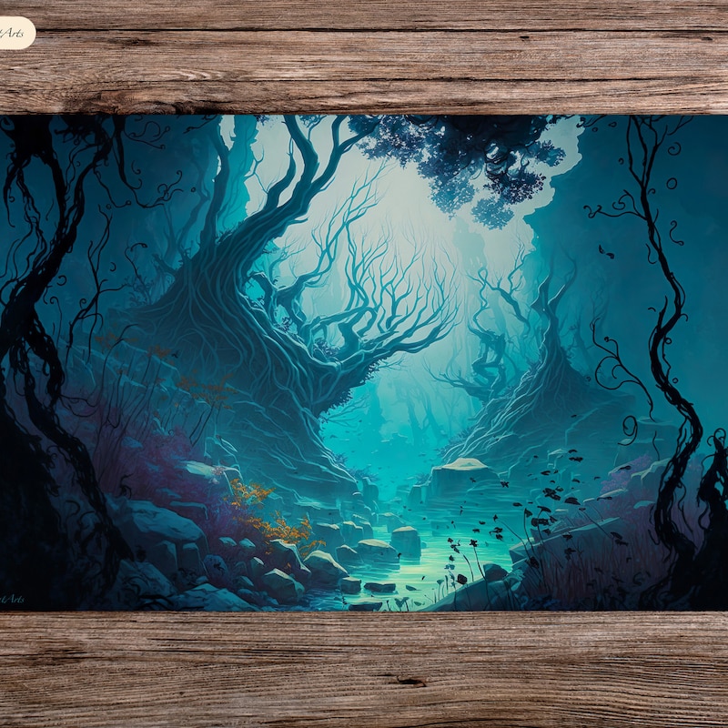Underwater Mtg Playmat - Etsy