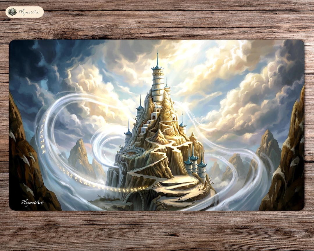 Air Temple - Avatar - 24"x14" - Playmat MTG - Board Game Mat for TCG - Etsy
