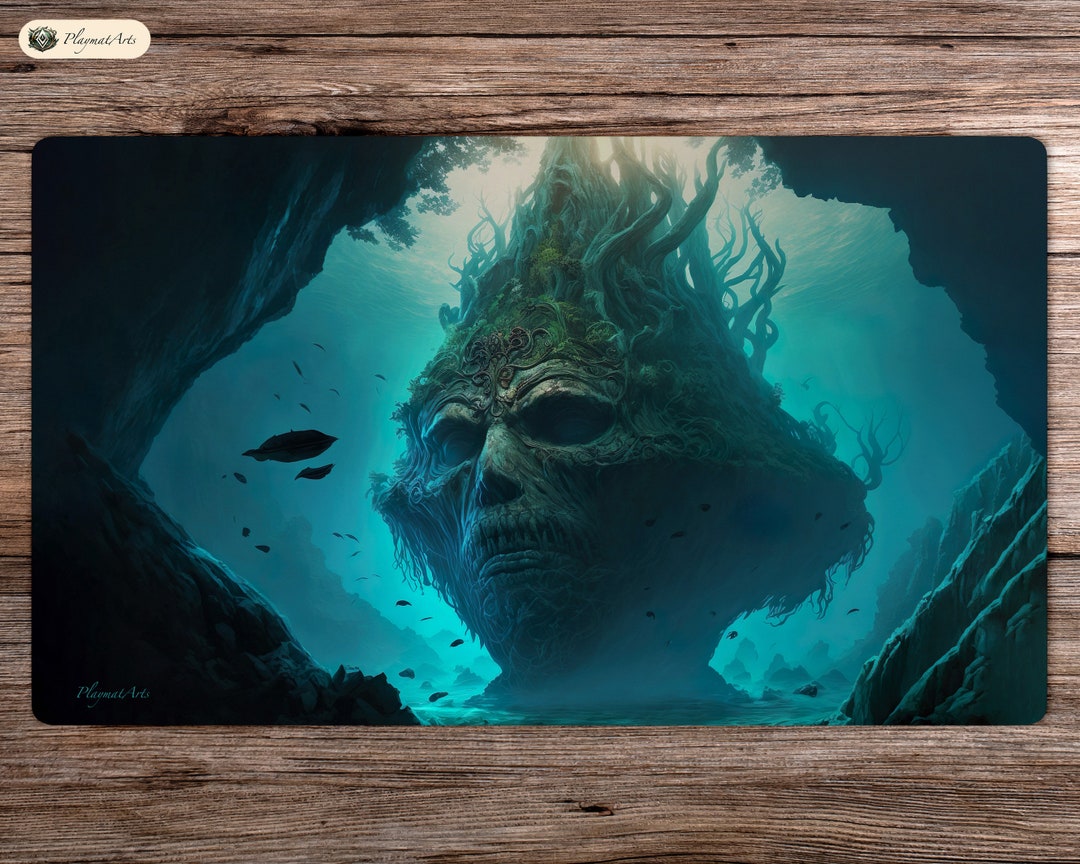 Relic of the Ancient Merfolk 24x14 Playmat MTG Board Game Mat for TCG ...