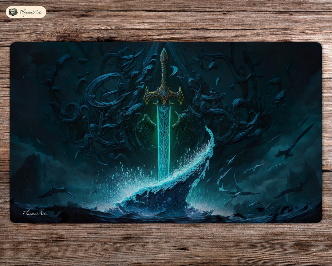 Sword of Kaldheim - 24"x14" - Playmat MTG - Board Game Mat for TCG - Etsy