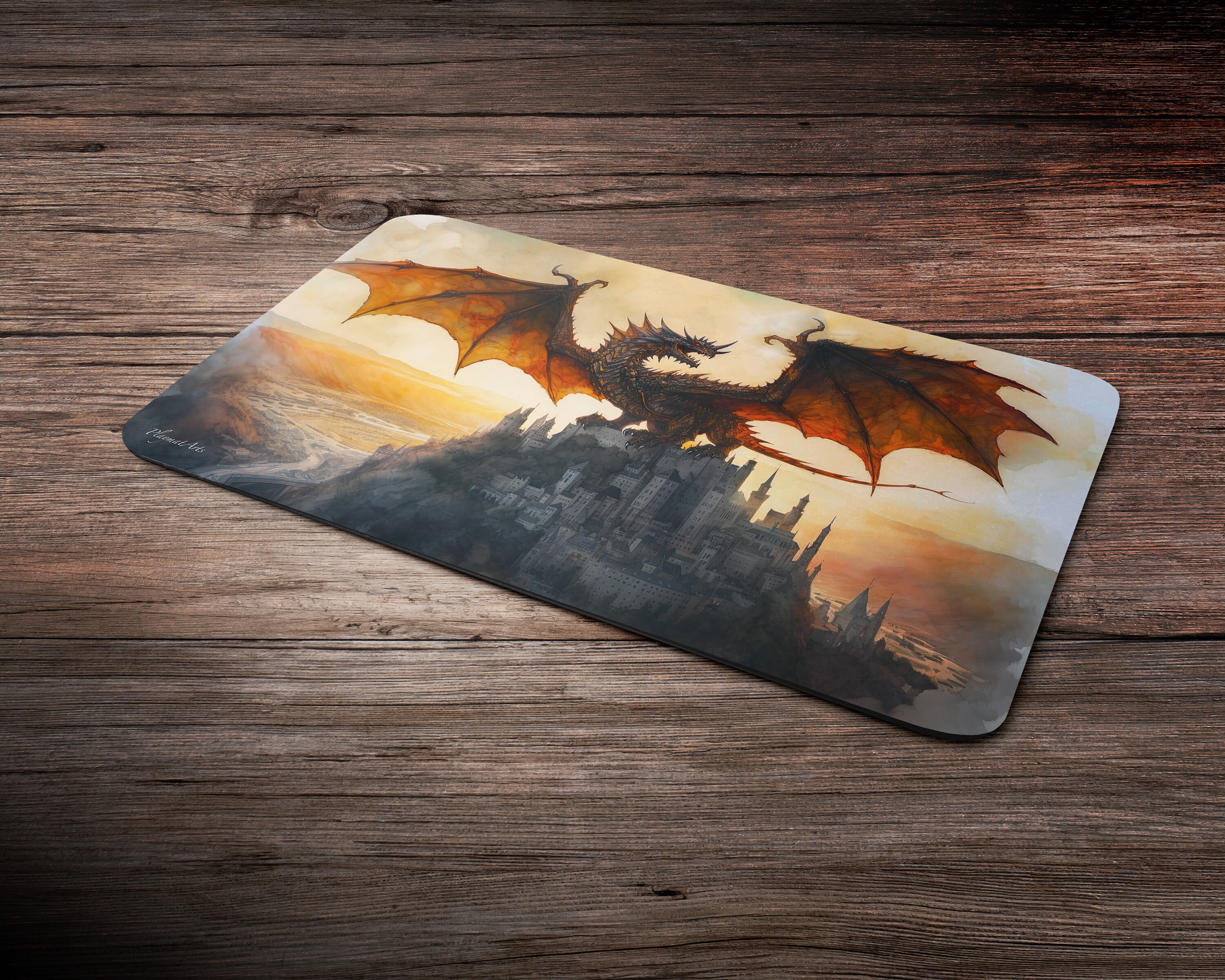 Guardian of the Citadel - 24"x14" - Playmat MTG - Board Game Mat for ...