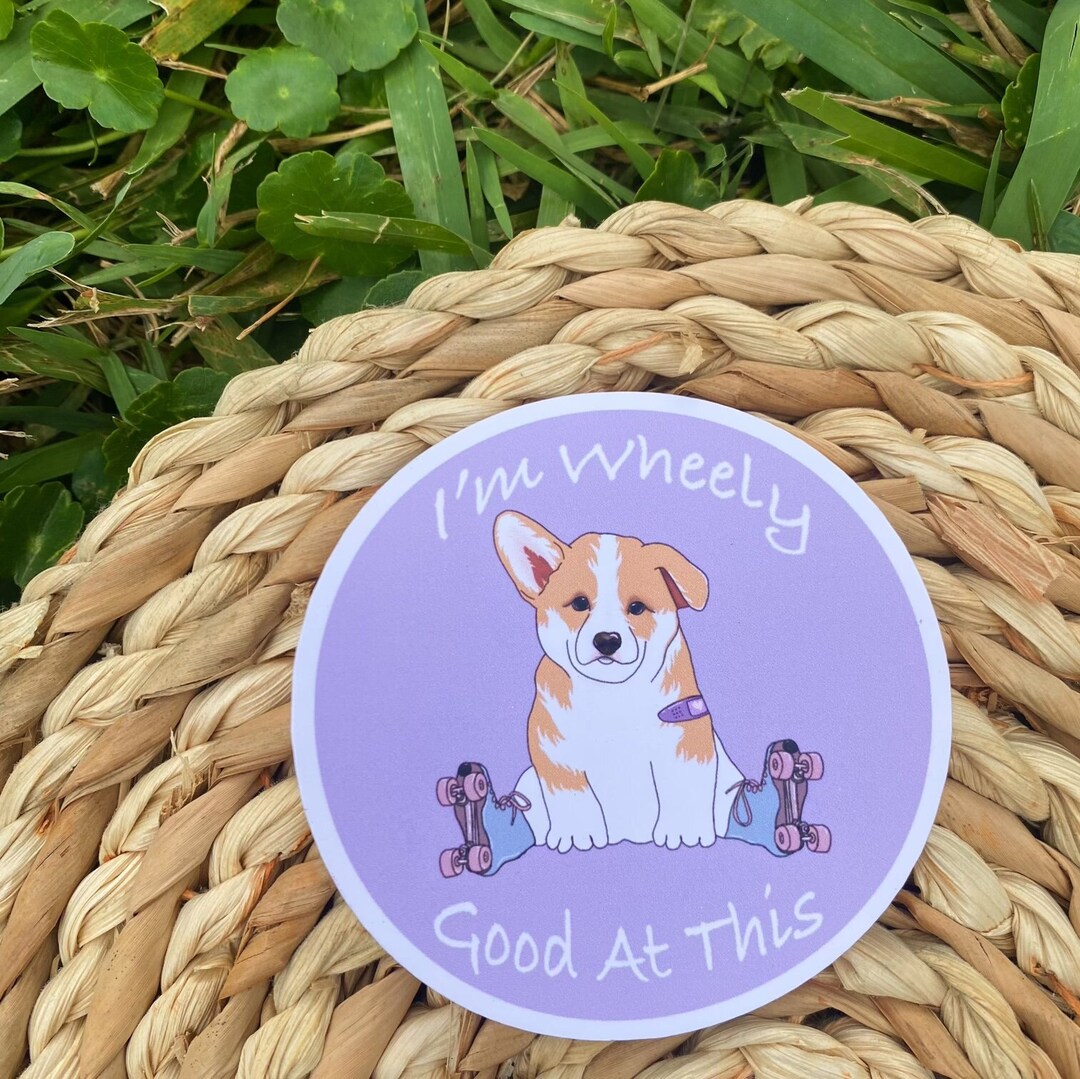 I’m Wheely Good at This Vinyl Sticker - Etsy