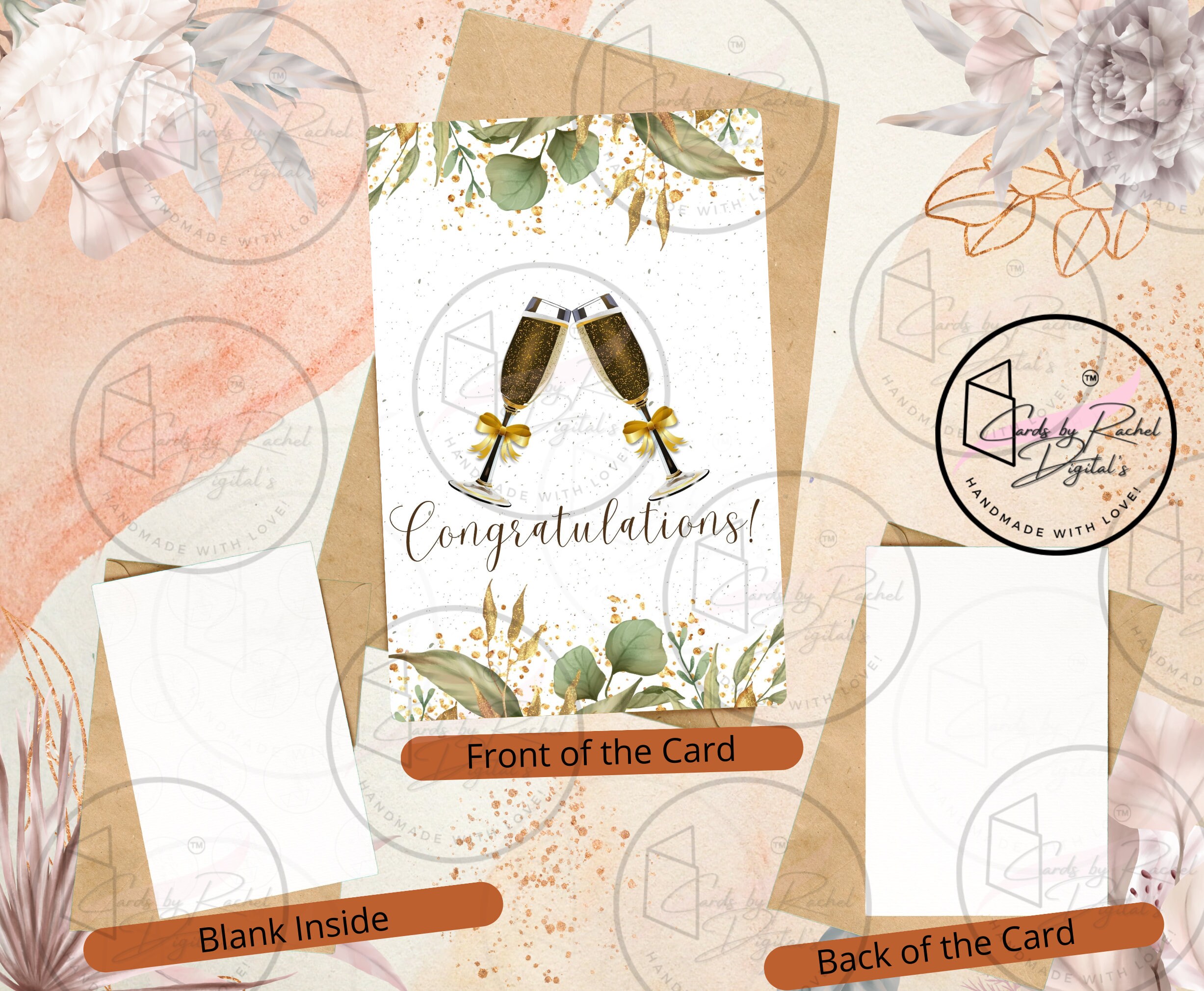 Printable Congratulation Greeting Card Digital Download - Etsy