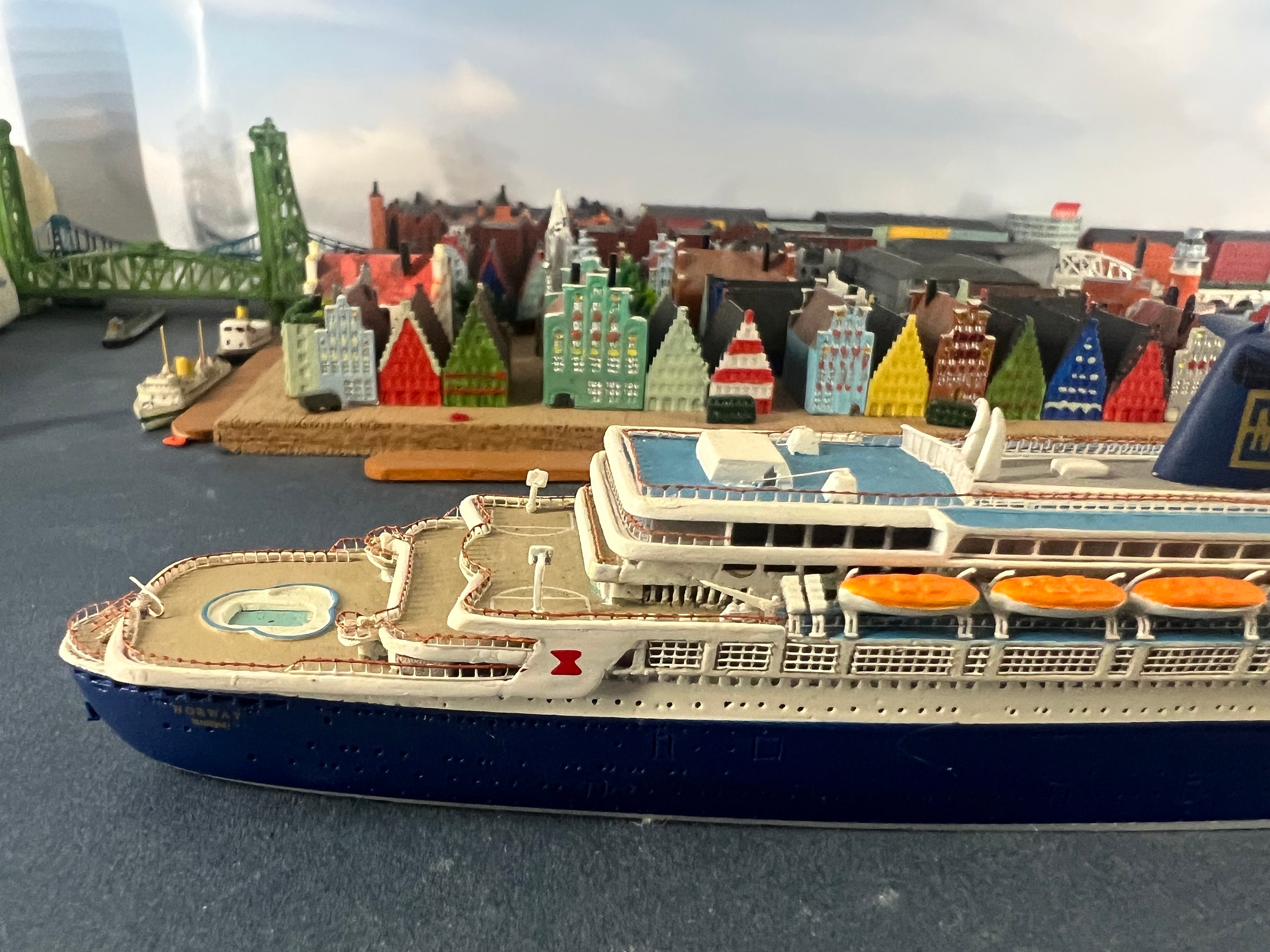 SS Norway 1/1250 Cruise Ship Model CSC23 Classic Ship Collection NCL - Etsy
