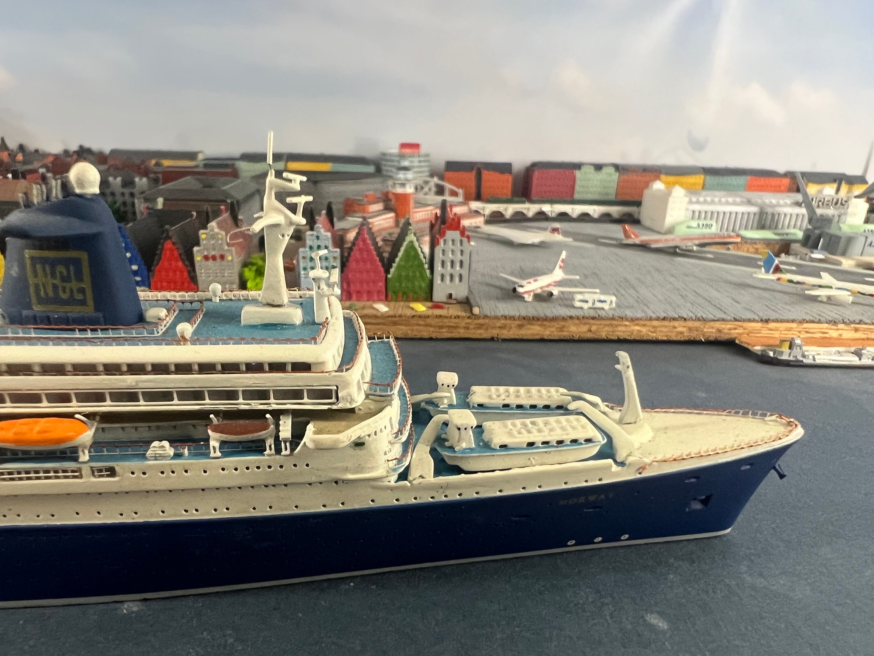 SS Norway 1/1250 Cruise Ship Model CSC23 Classic Ship Collection NCL - Etsy