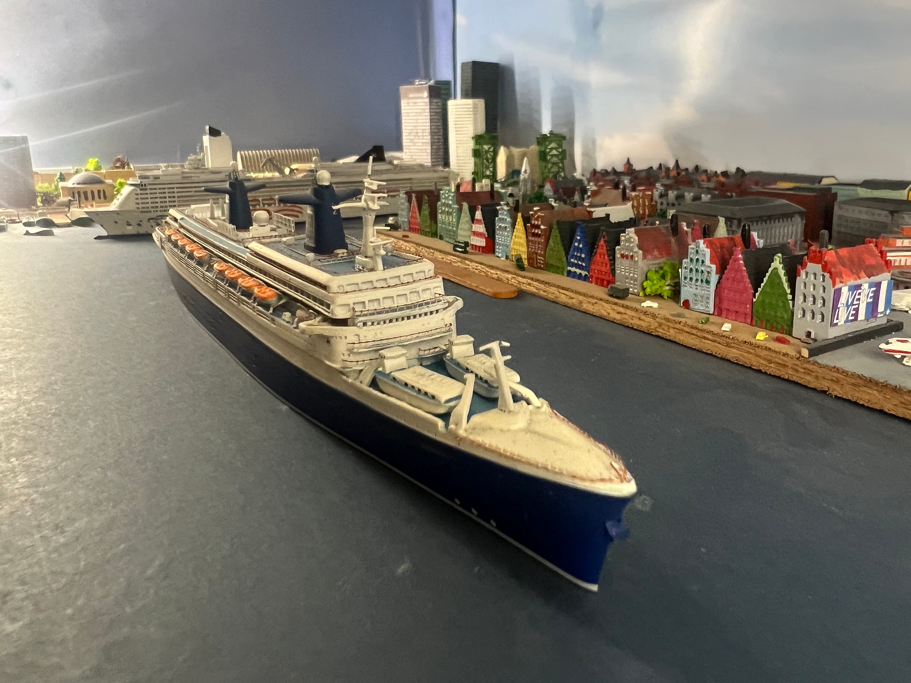 SS Norway 1/1250 Cruise Ship Model CSC23 Classic Ship Collection NCL - Etsy