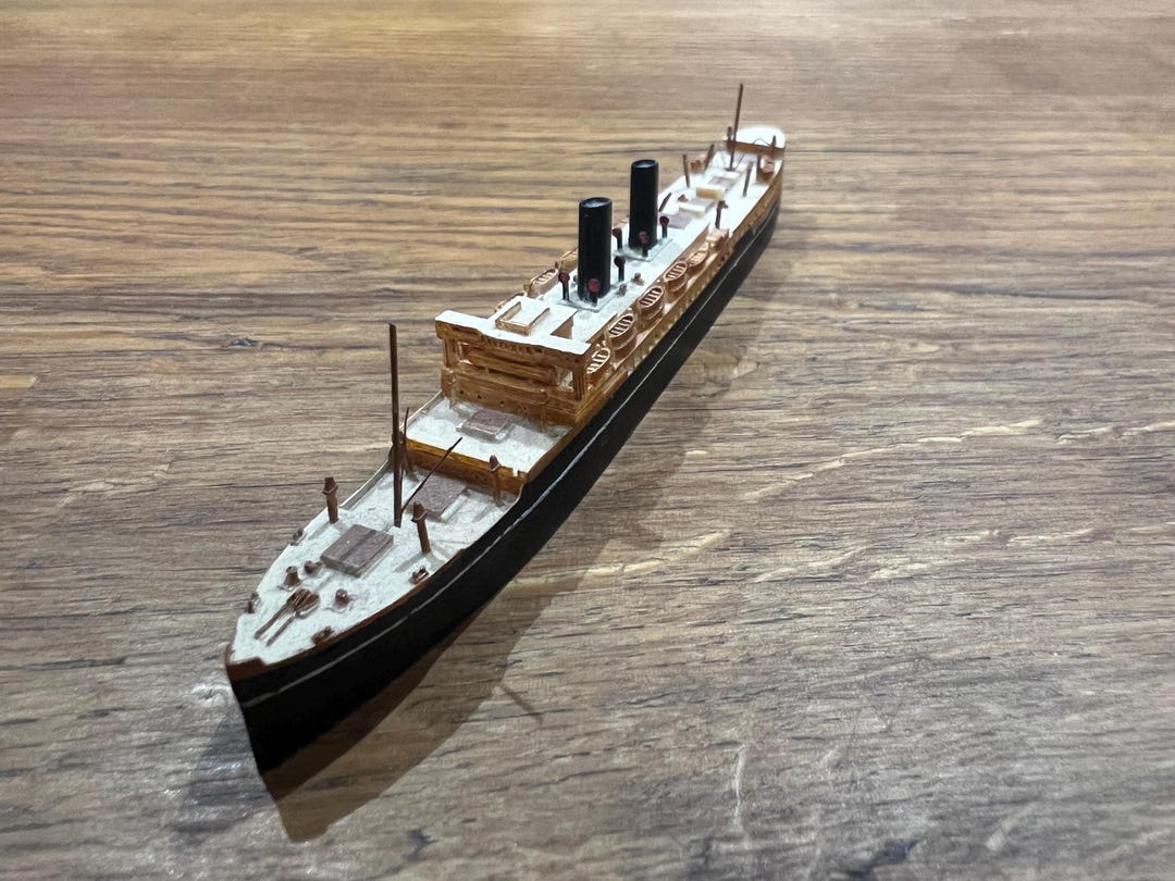 Rawalpindi - 1/1250 Cruise Ship Ocean Liner Model - L1 - Len Jordan - Etsy