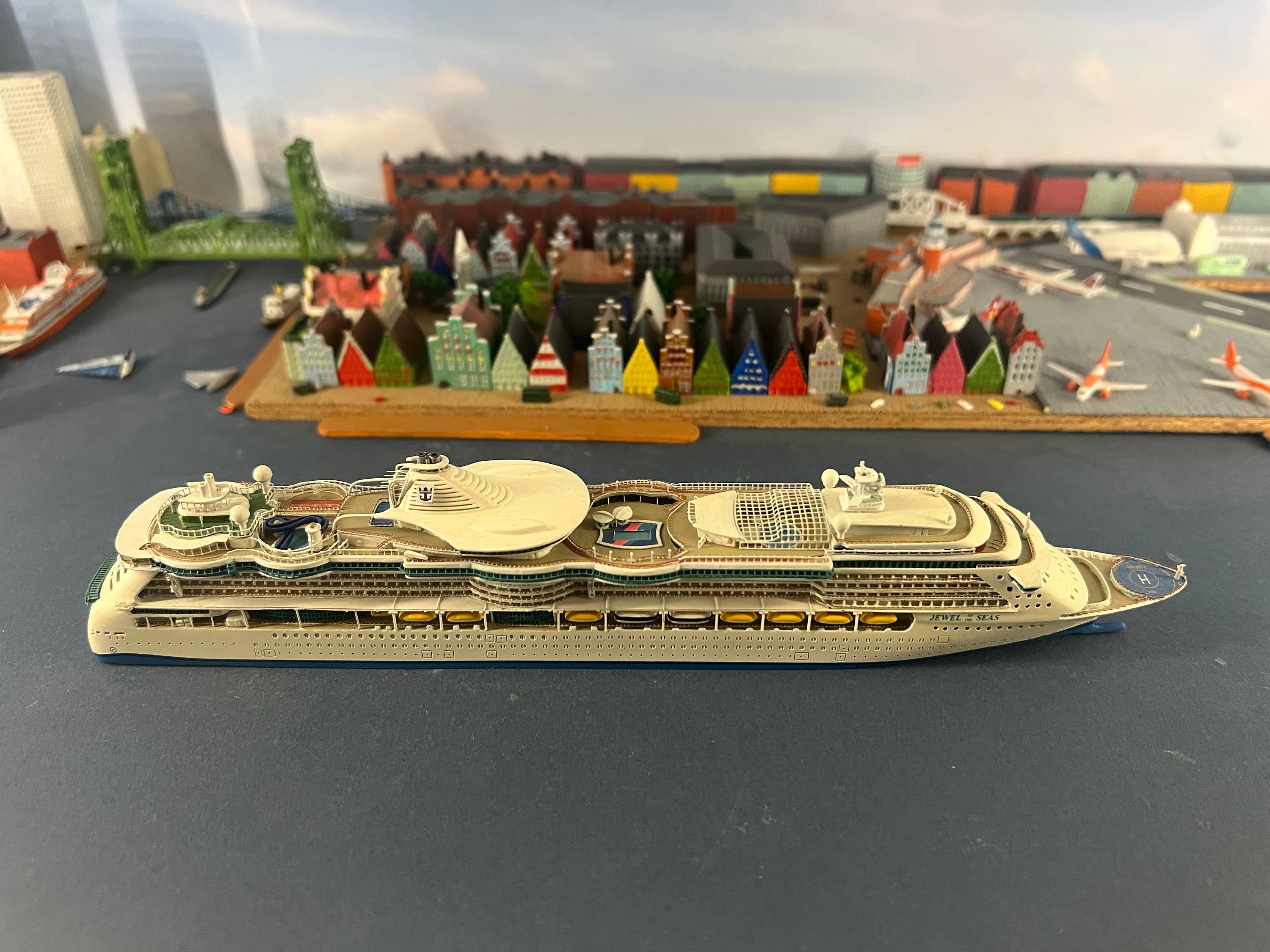 Jewel of the Seas 1/1250 Cruise Ship Model C86 Carat - Etsy