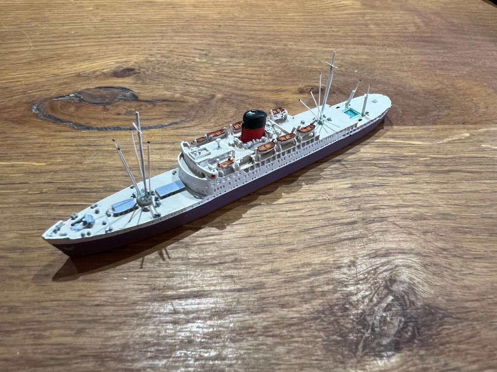 Kenya Castle- 1/1250 Cruise Ship Ocean Liner Model - Union Castle - Etsy