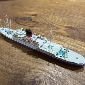 Kenya Castle- 1/1250 Cruise Ship Ocean Liner Model - Union Castle - Etsy