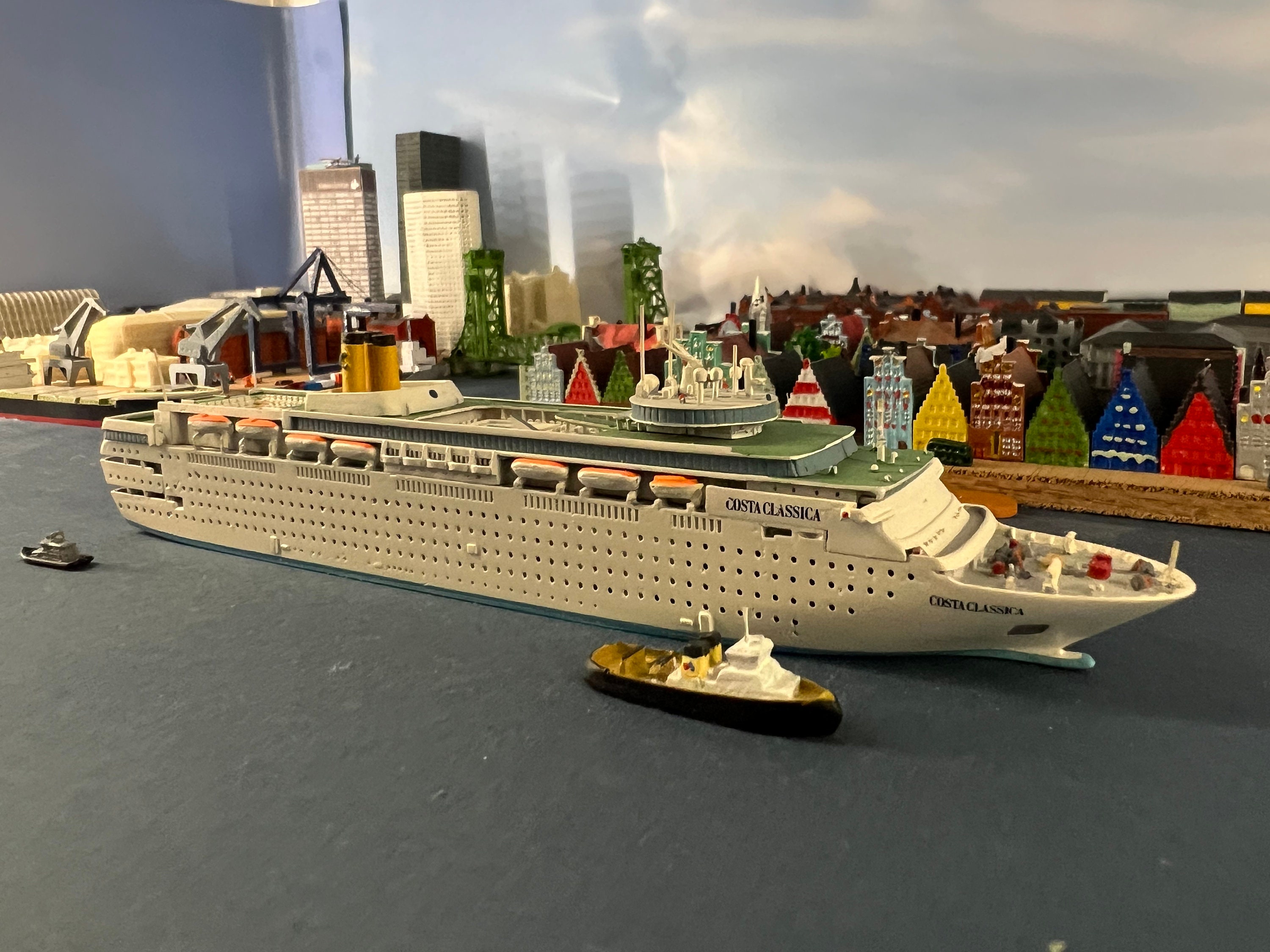 Costa Classica 1/1250 Cruise Ship Model Sextant SX139 - Etsy