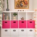 DARK PINK Best Box for Kallax 33x38x33, Classic Plain Box, Storage Box ...