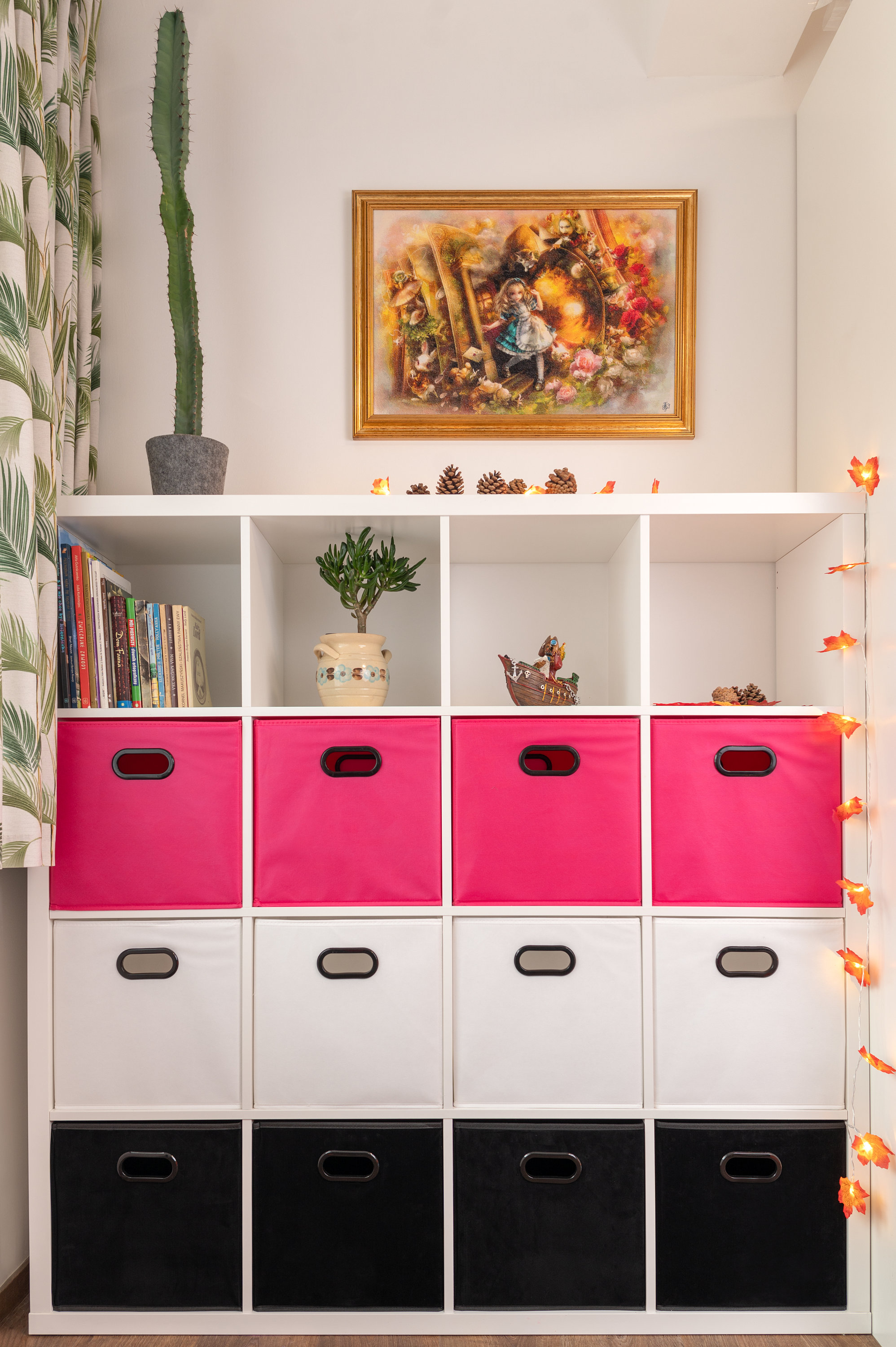 DARK PINK Best Box for Kallax (33x38x33), Classic Plain Box, Storage ...