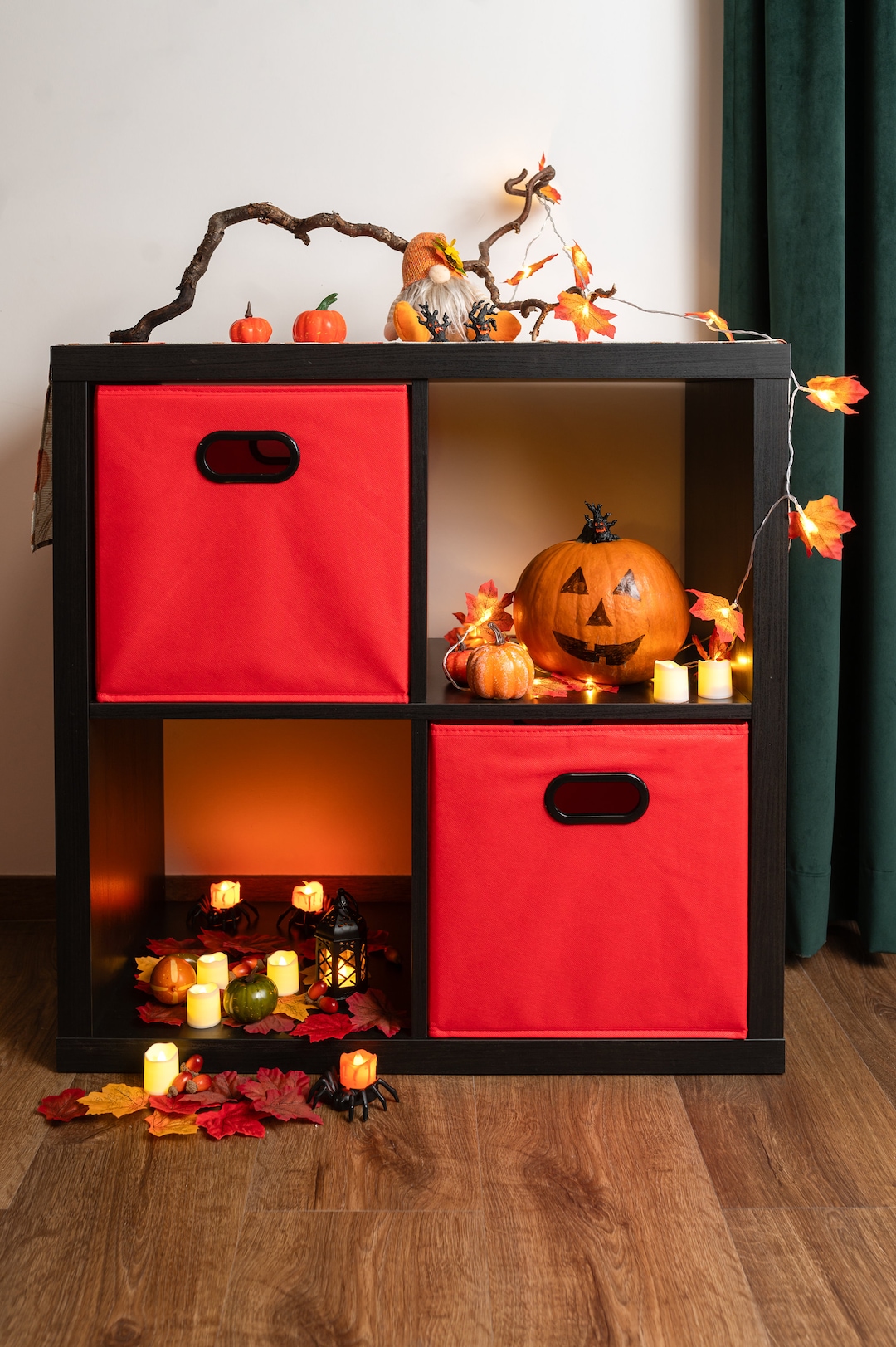 Vivid Red Storage Box for Kallax Shelf - Etsy