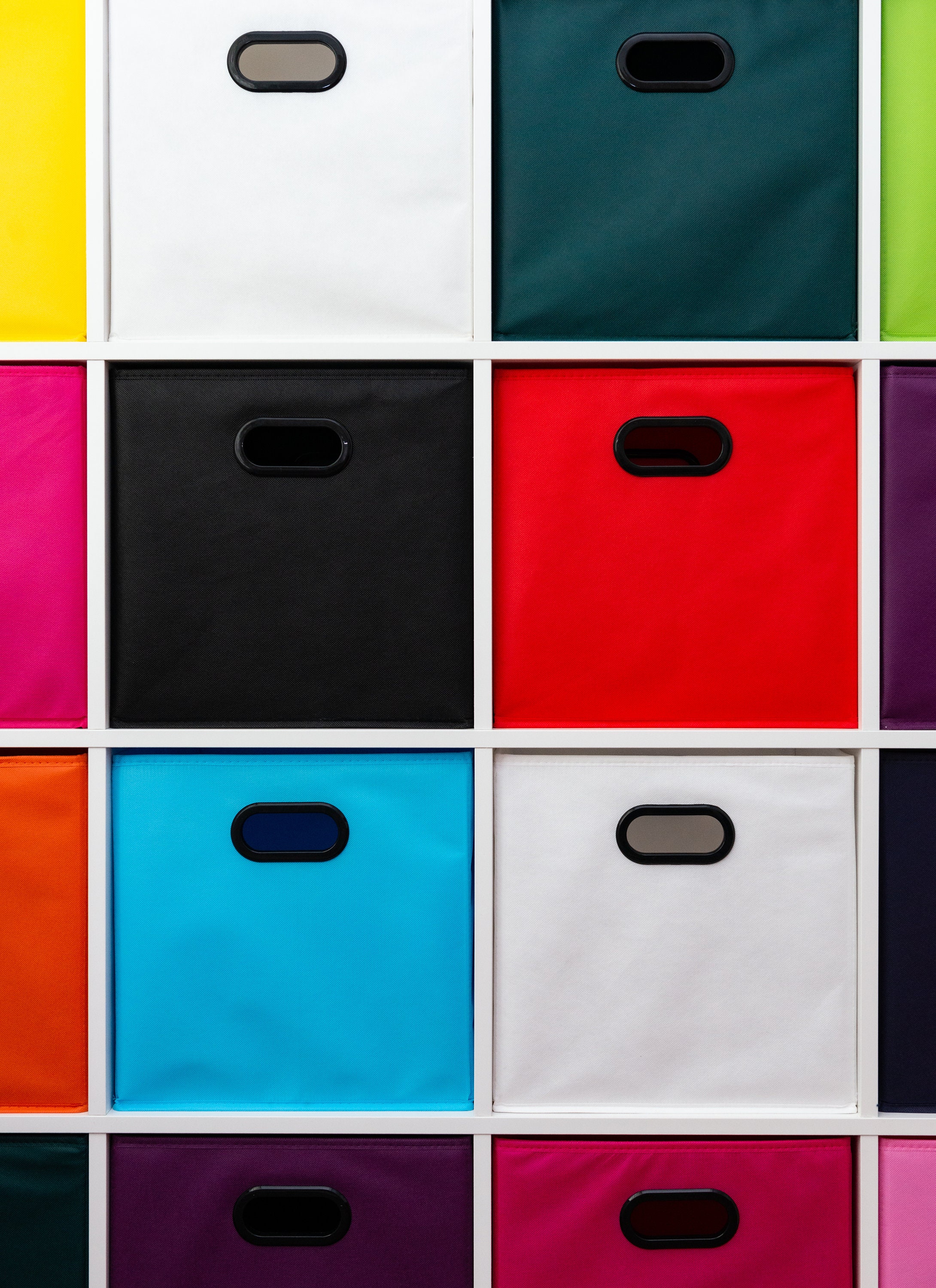 LIGHT BLUE Best Box for Kallax 33x38x33, Classic Plain Box, Storage Box ...